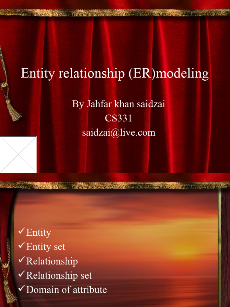 Entity relationship (ER)modeling (3) | PDF | Relational Database | Relational Model