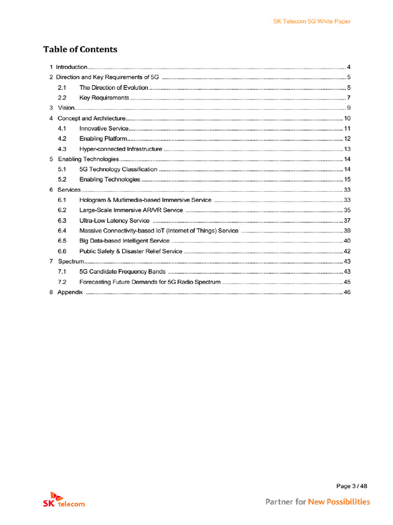 SKT_5G White Paper_V1.0_Eng[04-10] | PDF