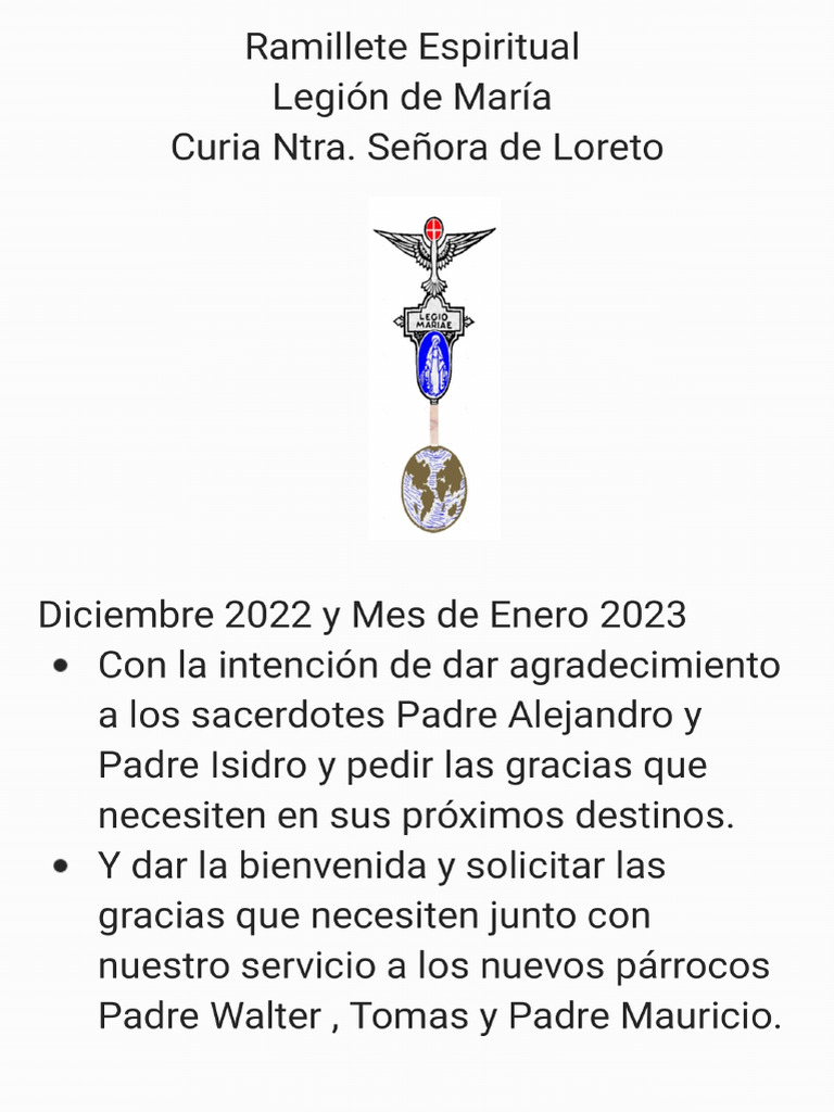 Ramillete Padre Isidro Walter Alejandro Mauricio y Tomas | PDF