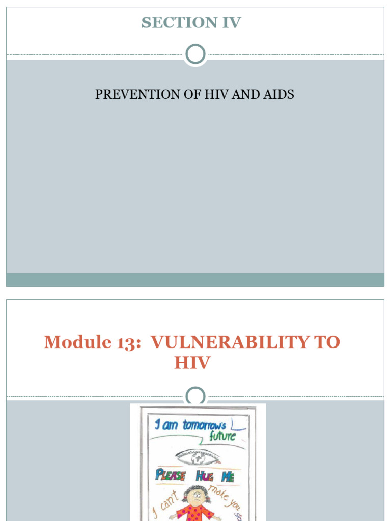 Module 13 - Activity 1 & Activity 2 | PDF | Adolescence | Hiv/Aids
