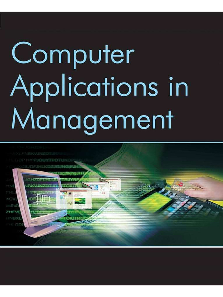Computer Application Management-Unit1 | PDF