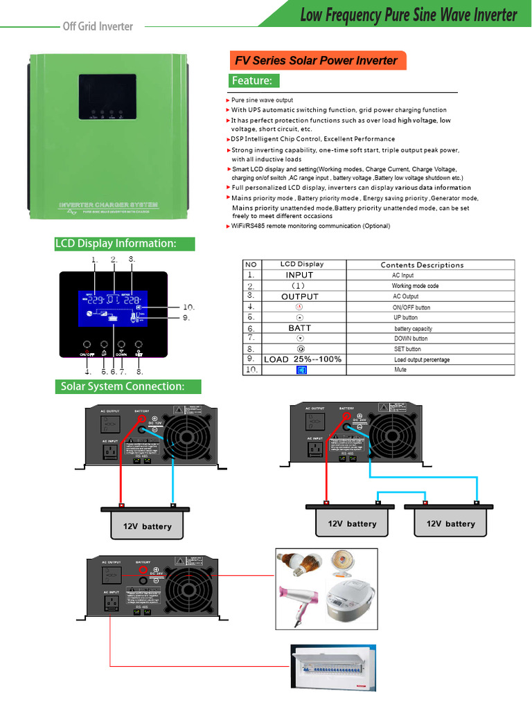 Off Grid Inverter | PDF