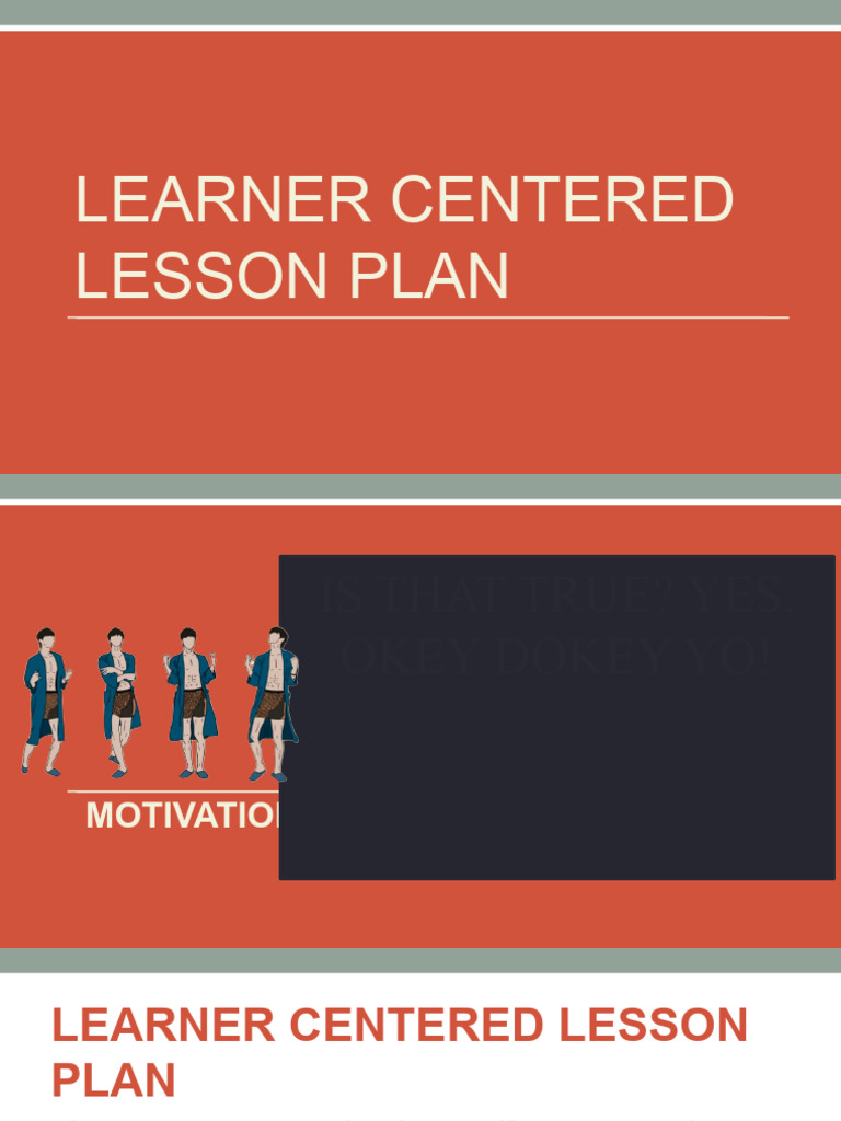 Learner Centered Lesson Plan PPT Batch 2 2 | PDF