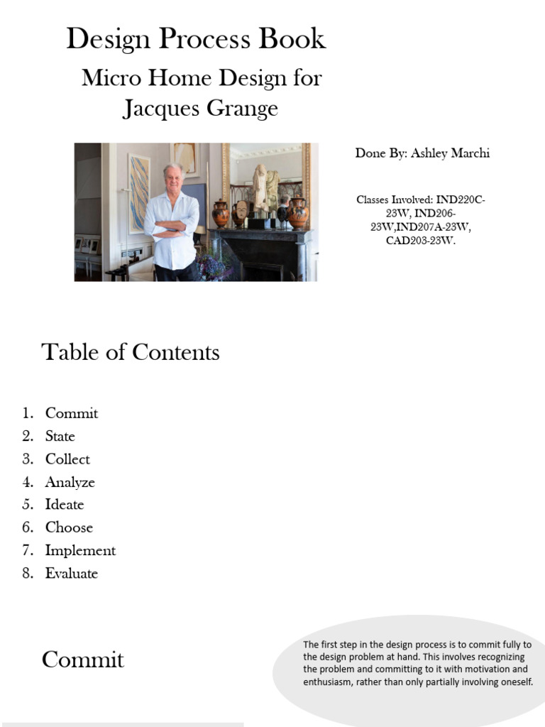 AMarchi Design Process Book PDF | PDF