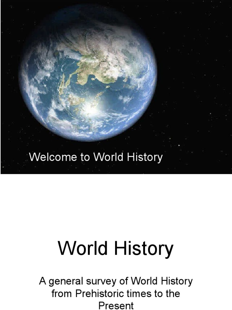 World History Course Overview Guide | PDF | Social Science | Science ...