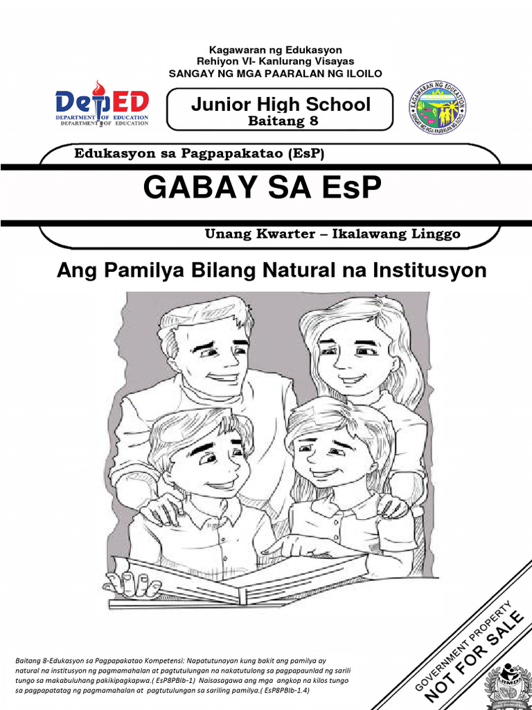 EsP Grade 8-Q1-Wk-2 | PDF