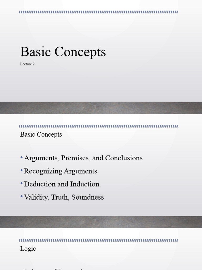 Huma 102 - Presentation 2 - Basic Concepts | PDF