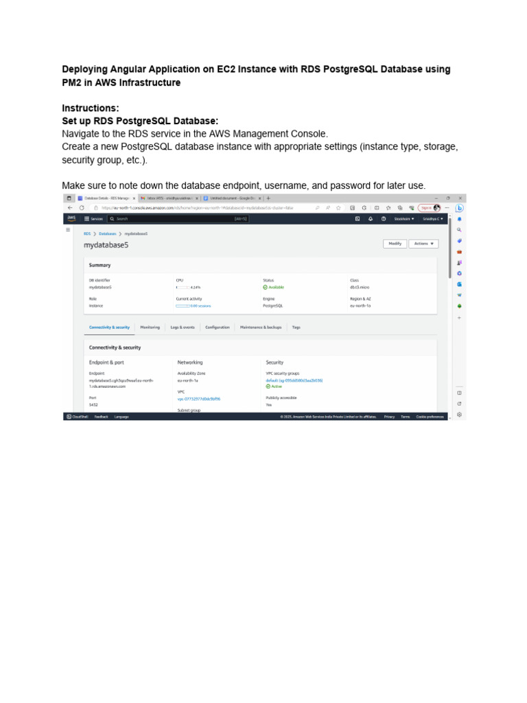 Deployment of An Angular Application | PDF