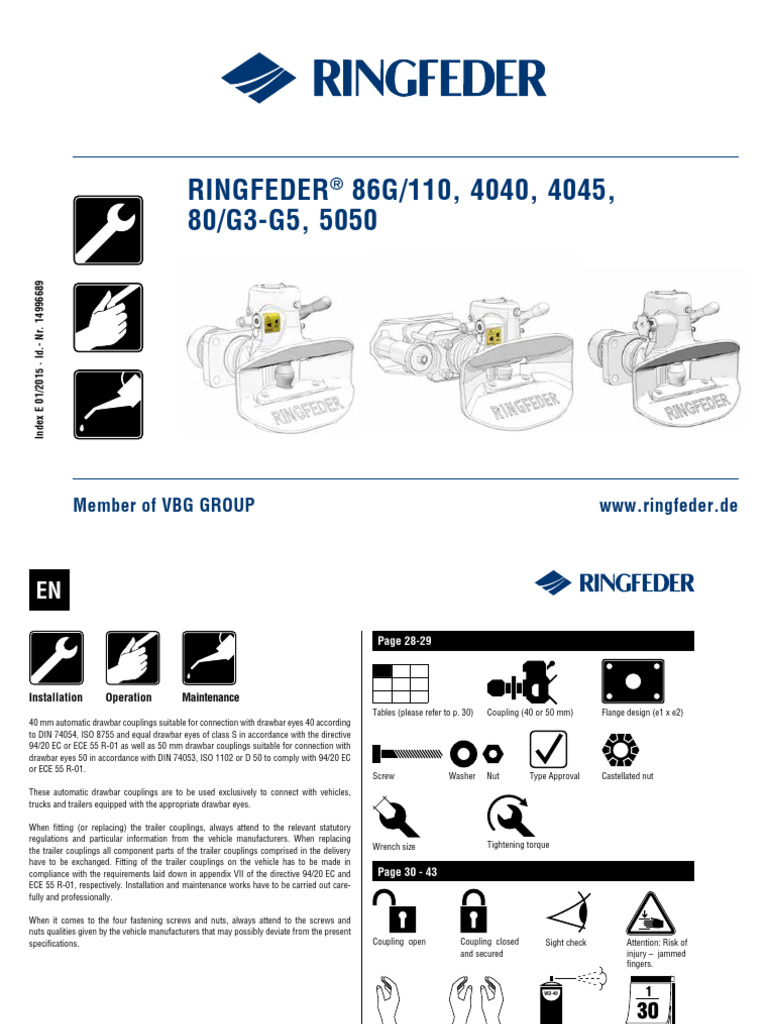 Ringfeder Installation | PDF