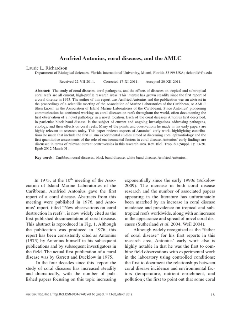 Richardson 2012 - Antonius Life | PDF