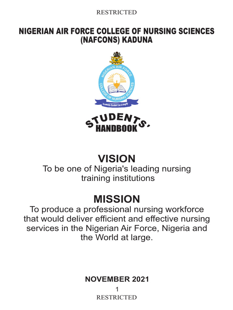 NAFCON Nursing Program Overview | PDF