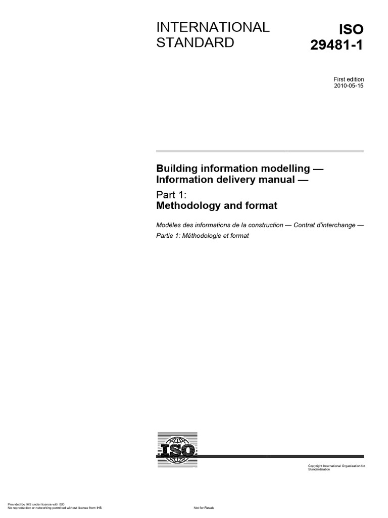 ISO-29481-1-2010 (Eng.) | PDF