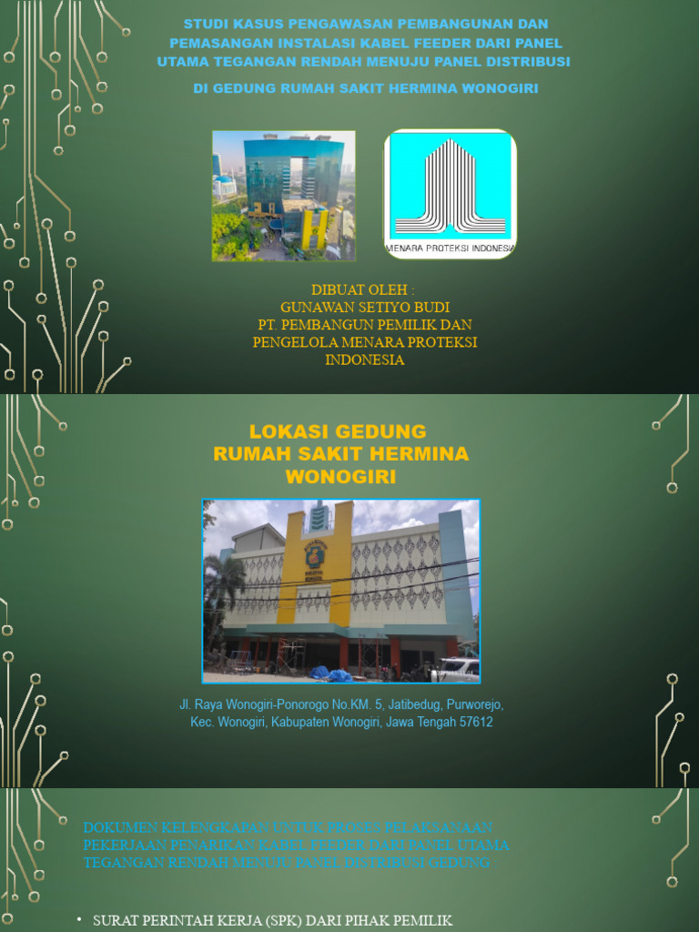 Presentation GUNAWAN SETIYO BUDI. Rev.1 | PDF | Teknologi & Rekayasa