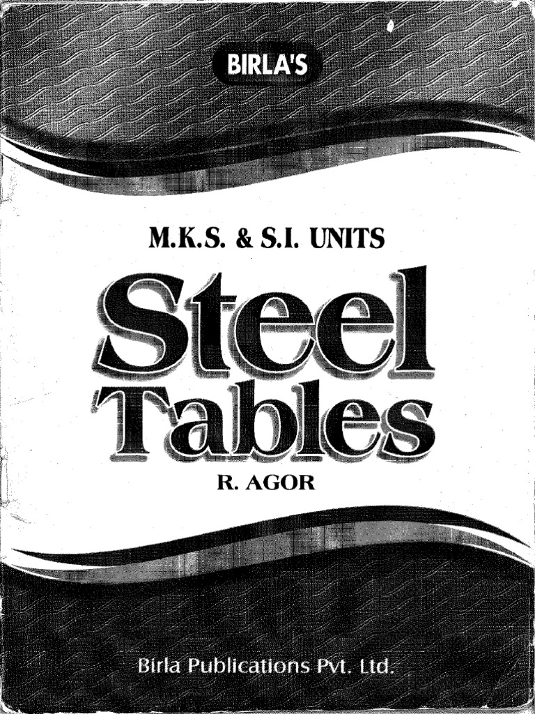 Indian Steel Table | PDF