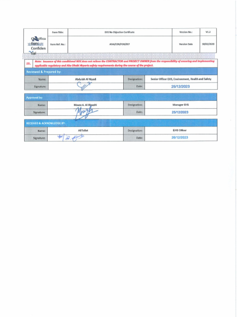 Sample PTW Airport | PDF