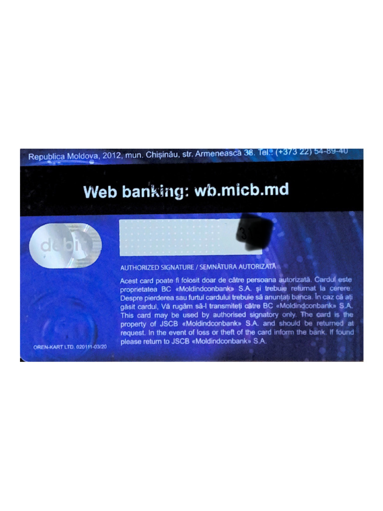 Web Banking WB - Micb.md | PDF