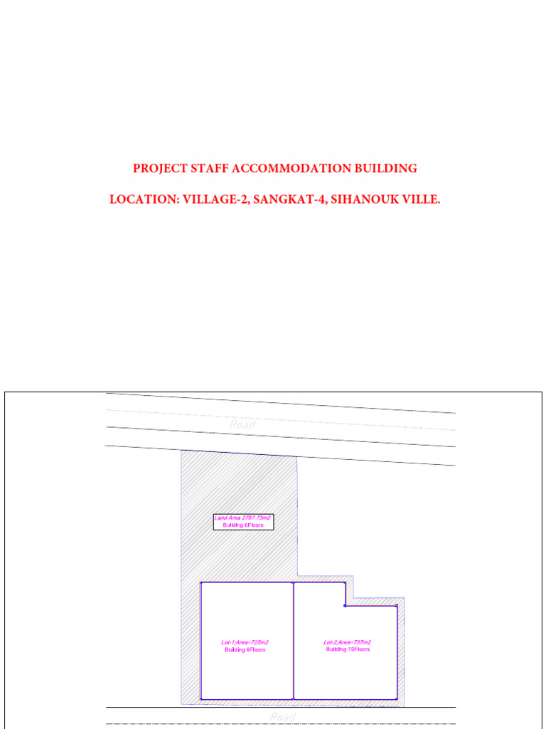 Binding Drawing Accommodation Building | PDF