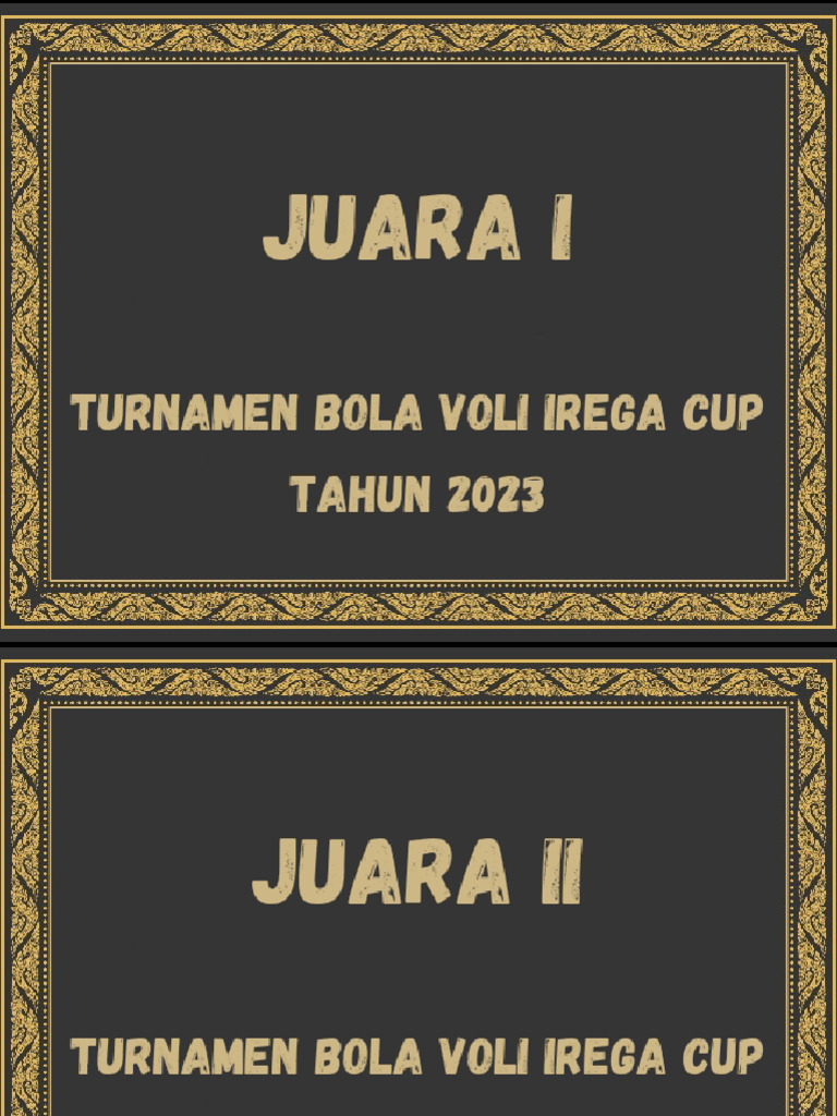 Label Piala | PDF