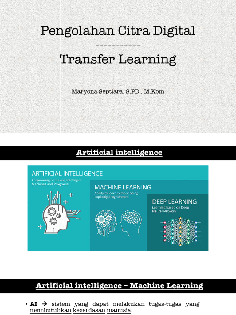 Transfer Learning-Deep Learning | PDF