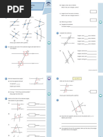 Angles in Parallel Lines pdf1 | PDF | Angle | Elementary Geometry