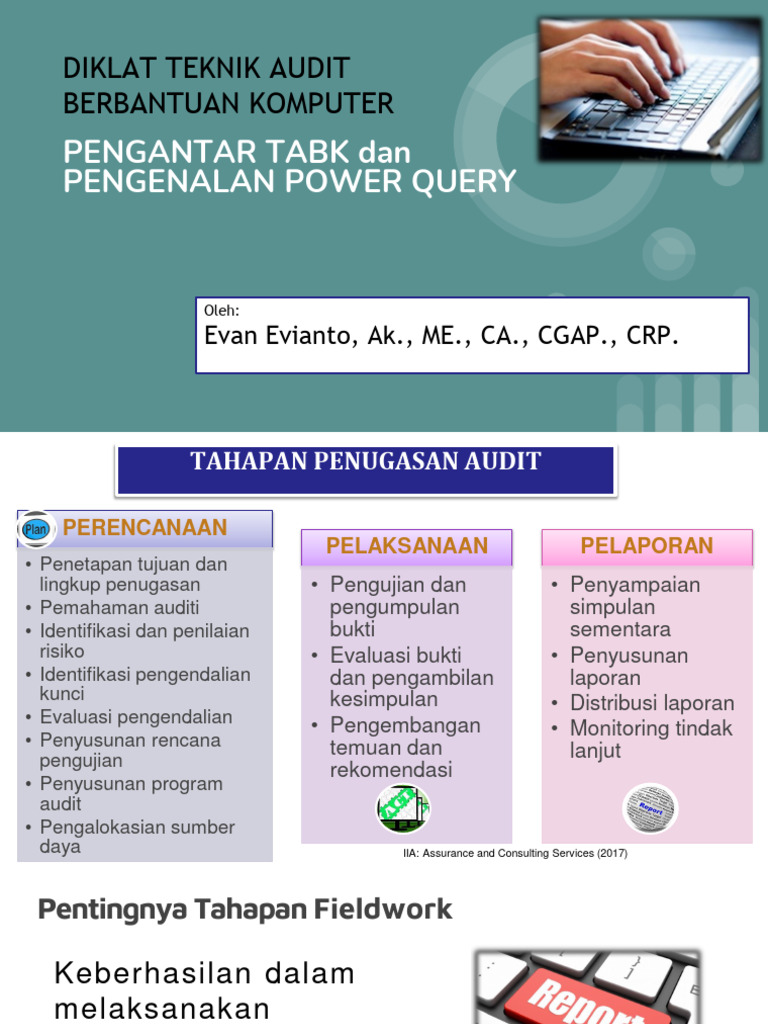 DIKLAT-TEKNIK-AUDIT-BERBANTUAN-KOMPUTER | PDF