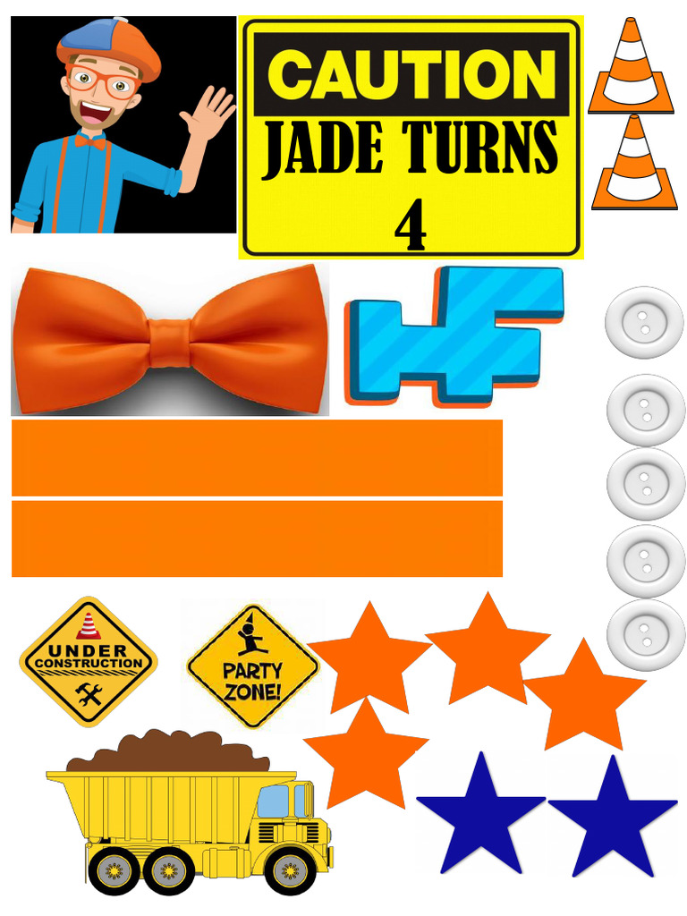 Blippi PRINT | PDF