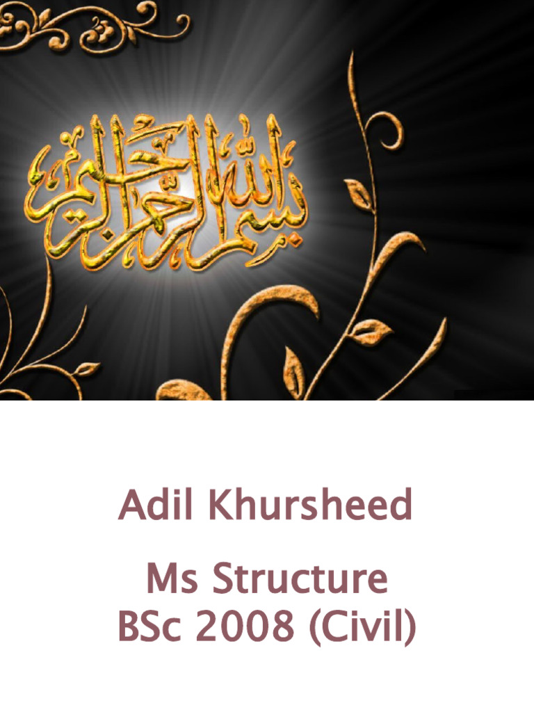 RCC Presentation by Adil | PDF