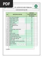 Isi Kotak P3K Sesuai Dengan Peraturan Menteri Tenaga Kerja Dan Transmigrasi Republik Indonesia | PDF