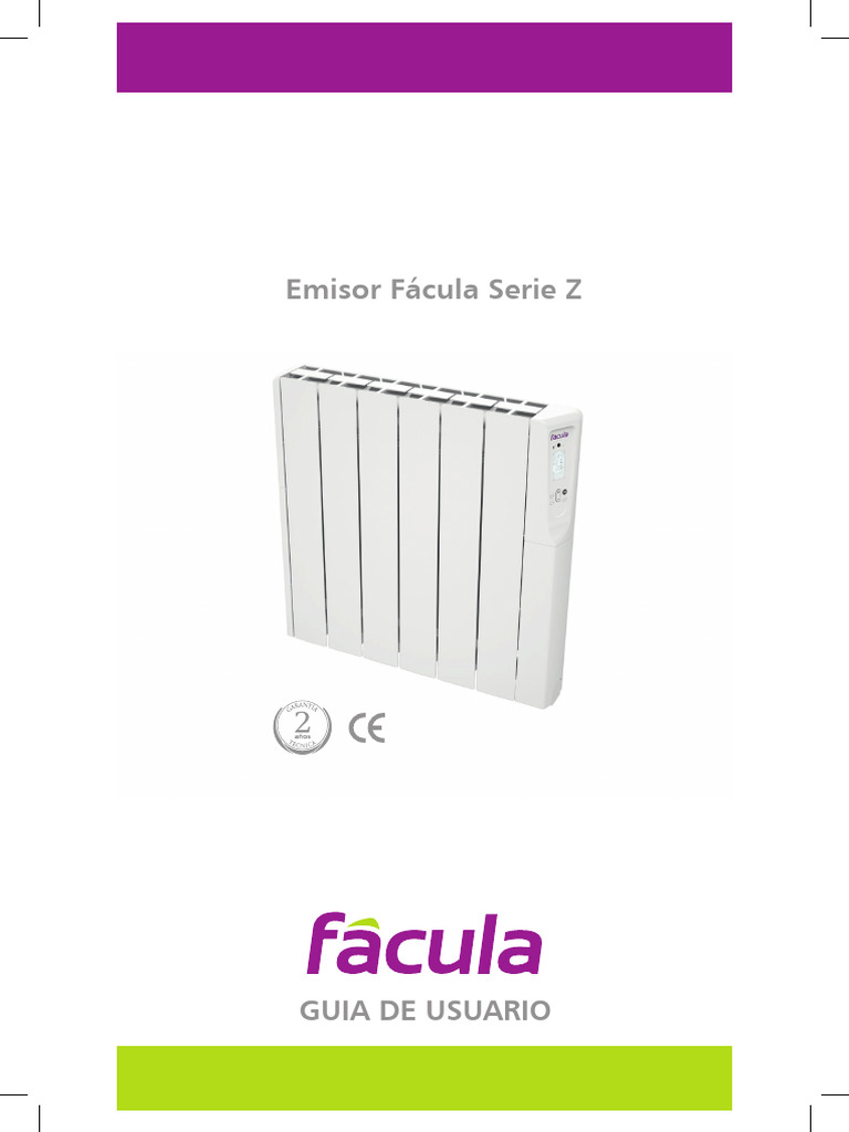 Manual Facula Serie-Zw | PDF