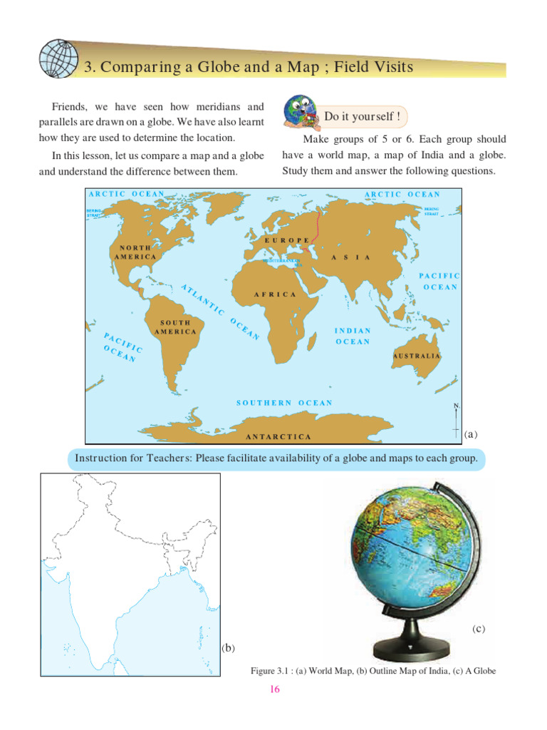 Globe & Map | PDF | Science & Mathematics