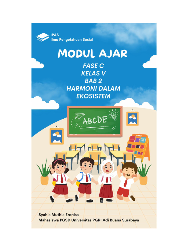 Modul Ajar 1 Ipas Fase C Kurikulum Merdeka Kelas V | PDF