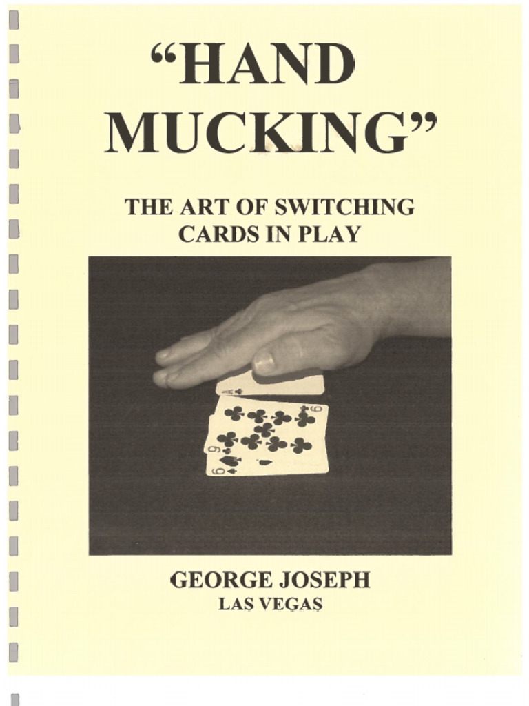 Hand Mucking Joseph | PDF