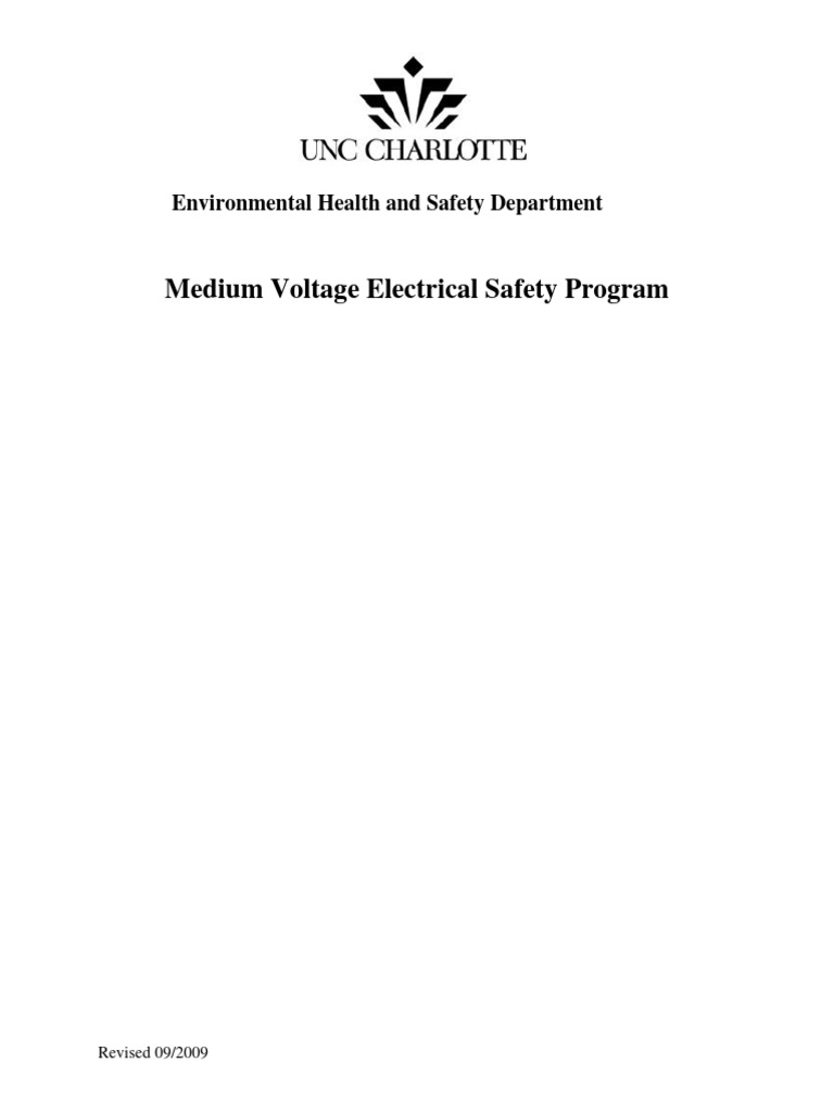 7-Medium Voltage Electrical Safety Program | PDF