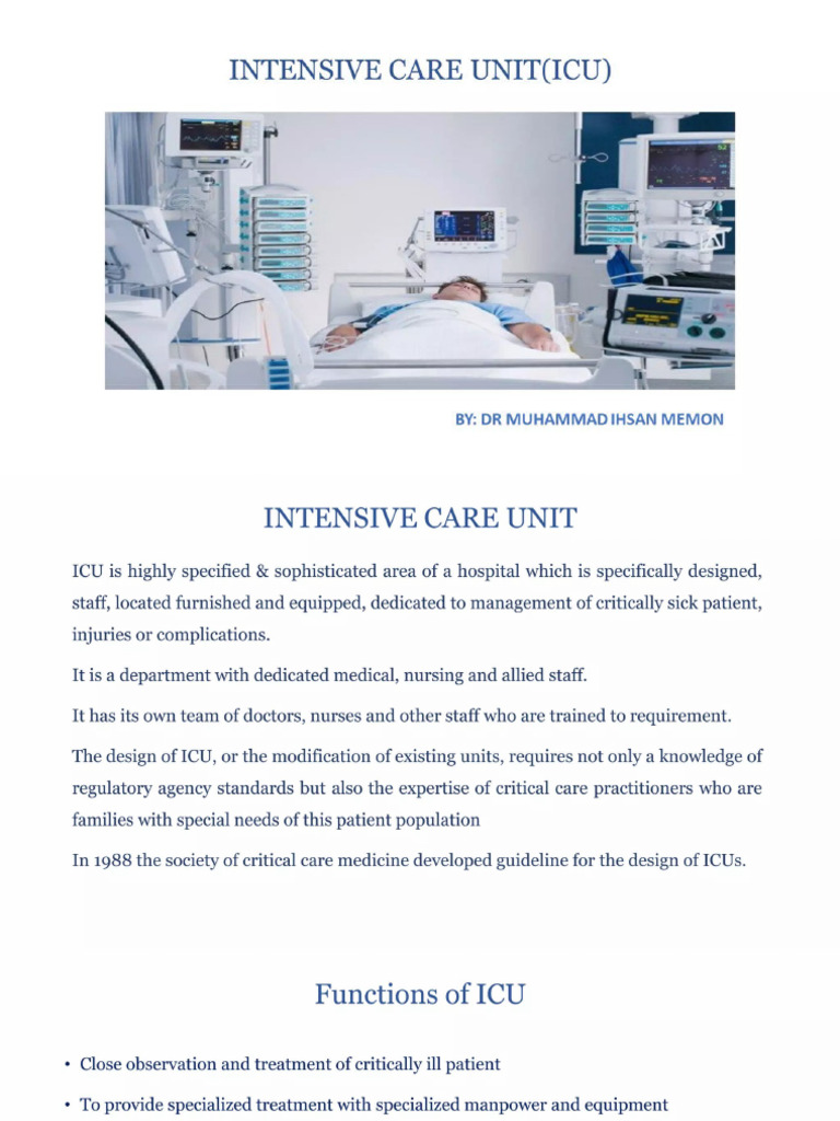 ICU | PDF