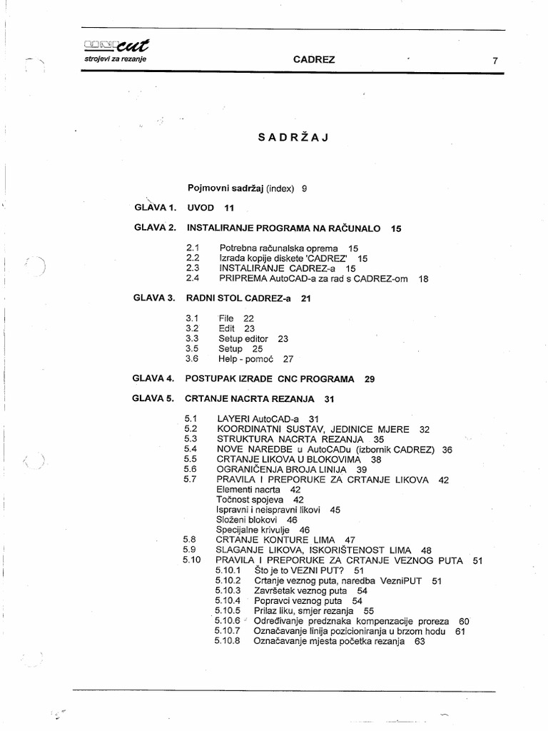 CADREZ - Prirucnik | PDF