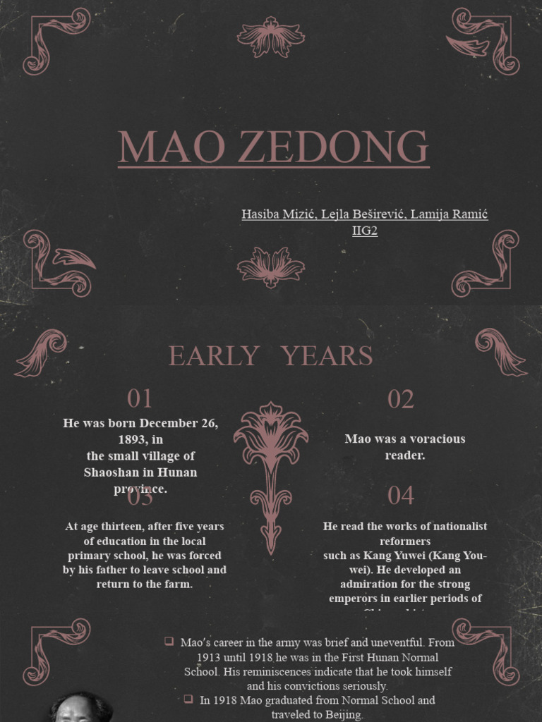 Mao Zedong | PDF | Mao Zedong | China