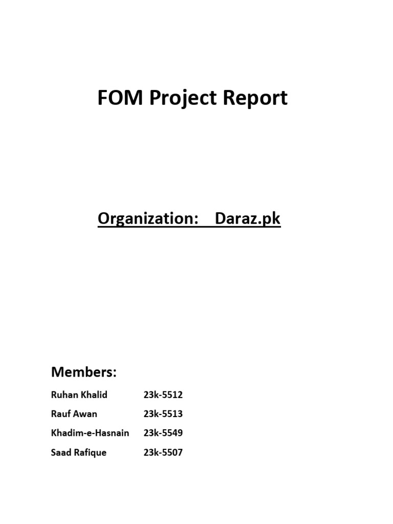 Fundamentals of Management Project Report | PDF | E Commerce | Regulation