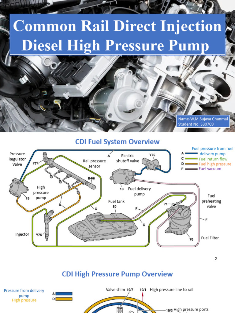 CDI High Pressure Pump | PDF