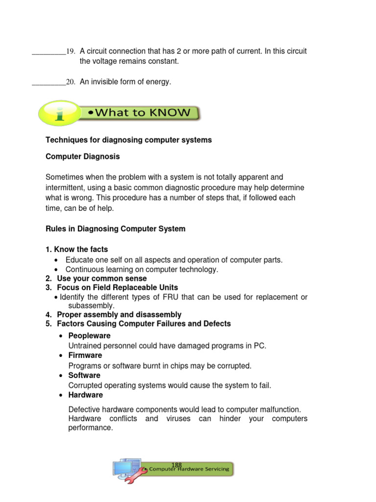 Techniques For Diagnosing Computer Systems | PDF