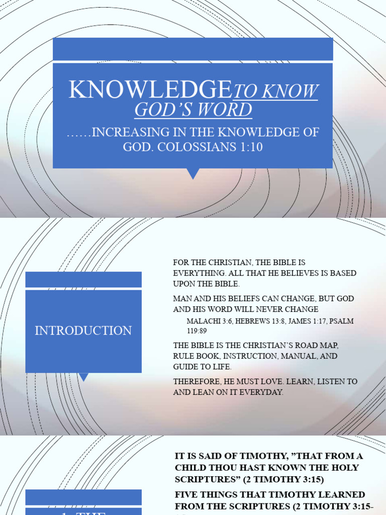 Knowledge | PDF