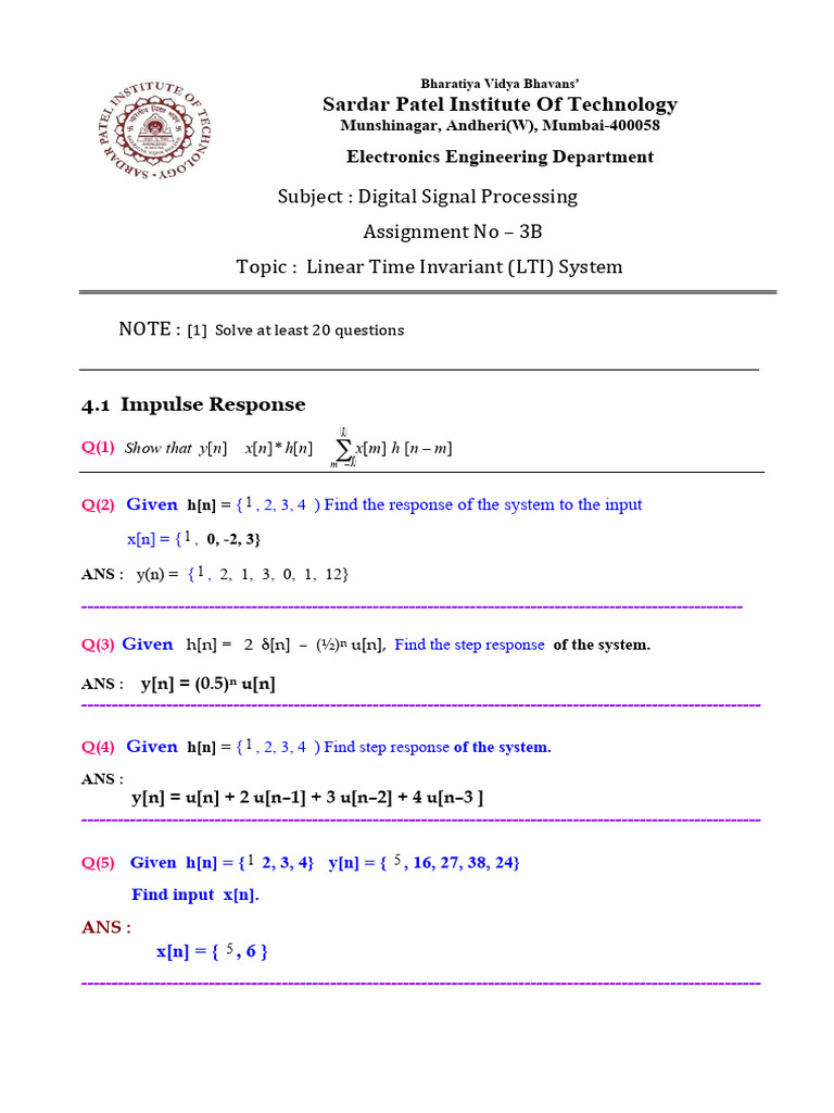 Assignment No -3B DT-System | PDF