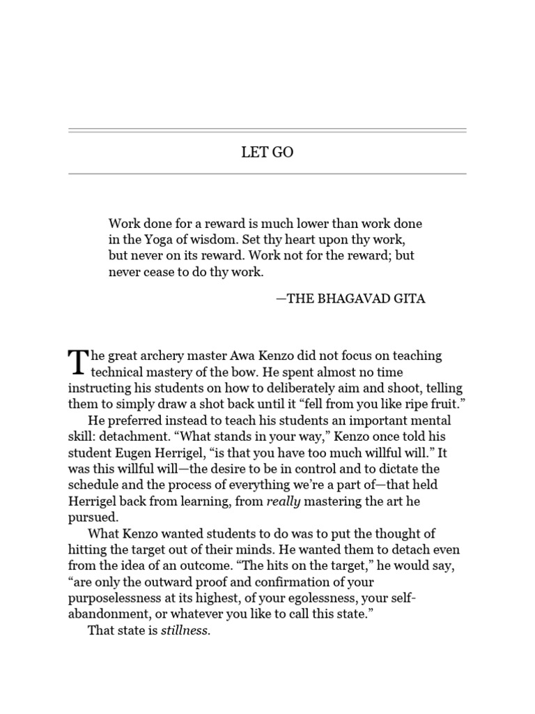 Let Go | PDF