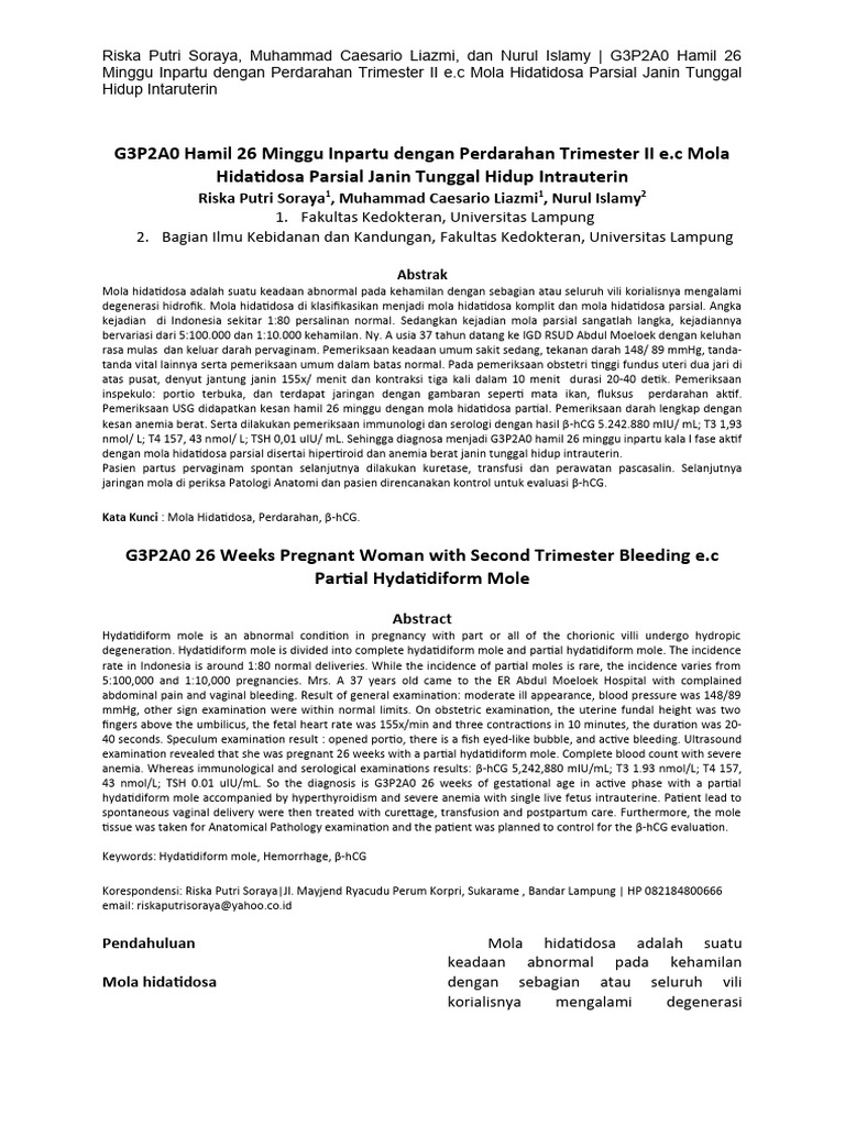 524-Case Report-2776-1-15-20230119 | PDF | Pengembangan Diri