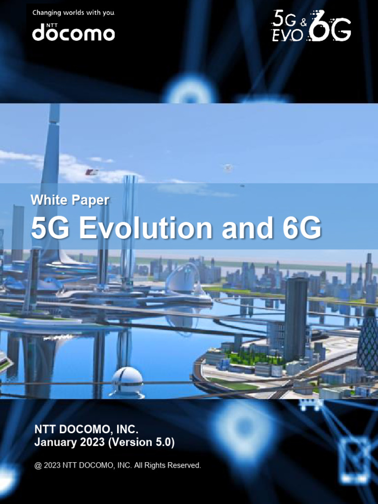 DOCOMO 6G White PaperEN v5.0 | PDF | Computer Network | Radio Spectrum