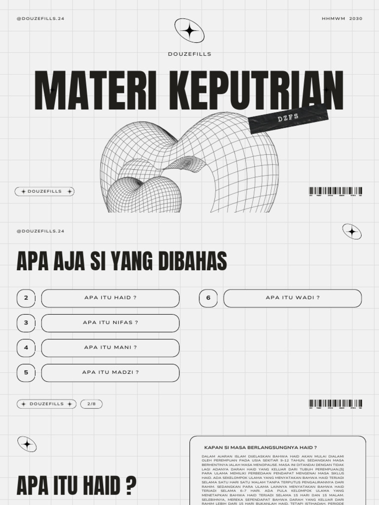 Materi Keputrian Kls 12 | PDF