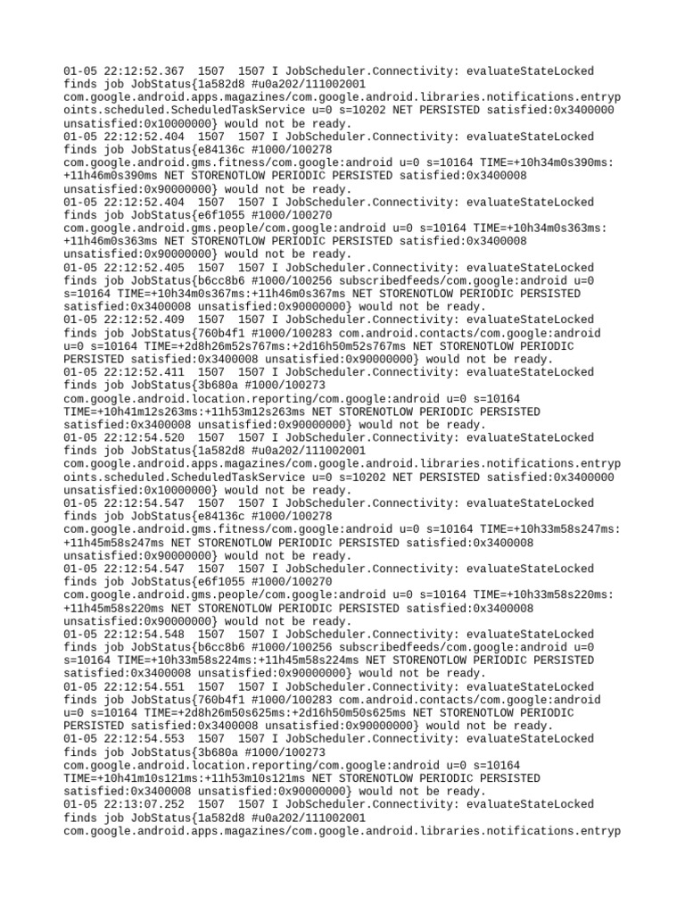 Log | PDF | Mobile Software | Alphabet Inc.