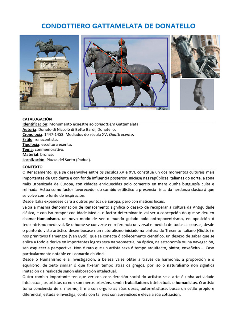 2_DONATELLO_Gattamelata | PDF