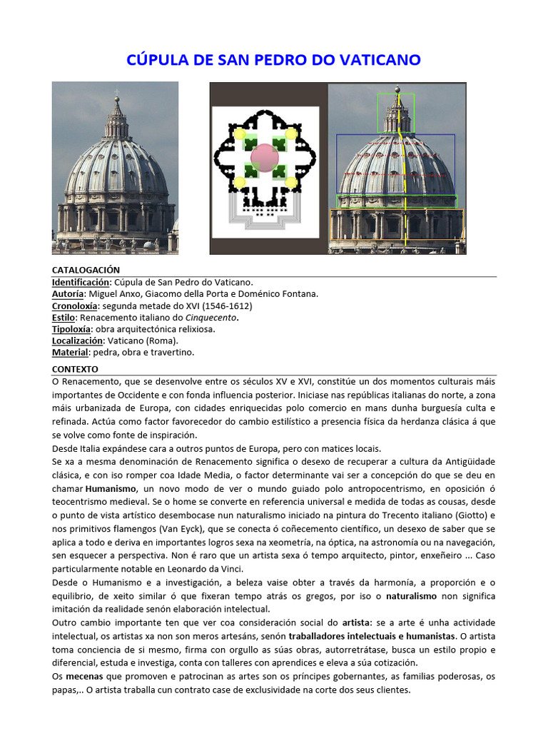 5_MIGUEL_ANXO_Cúpula_San_Pedro_Vaticano | PDF