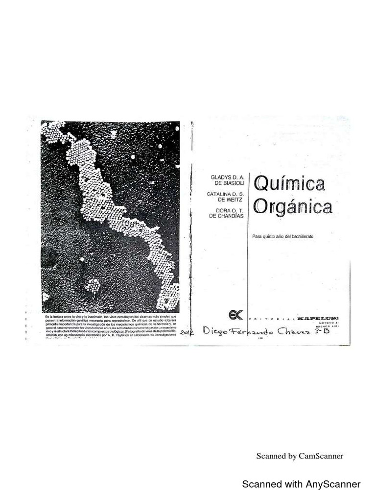 Libro Quimica Organica | PDF