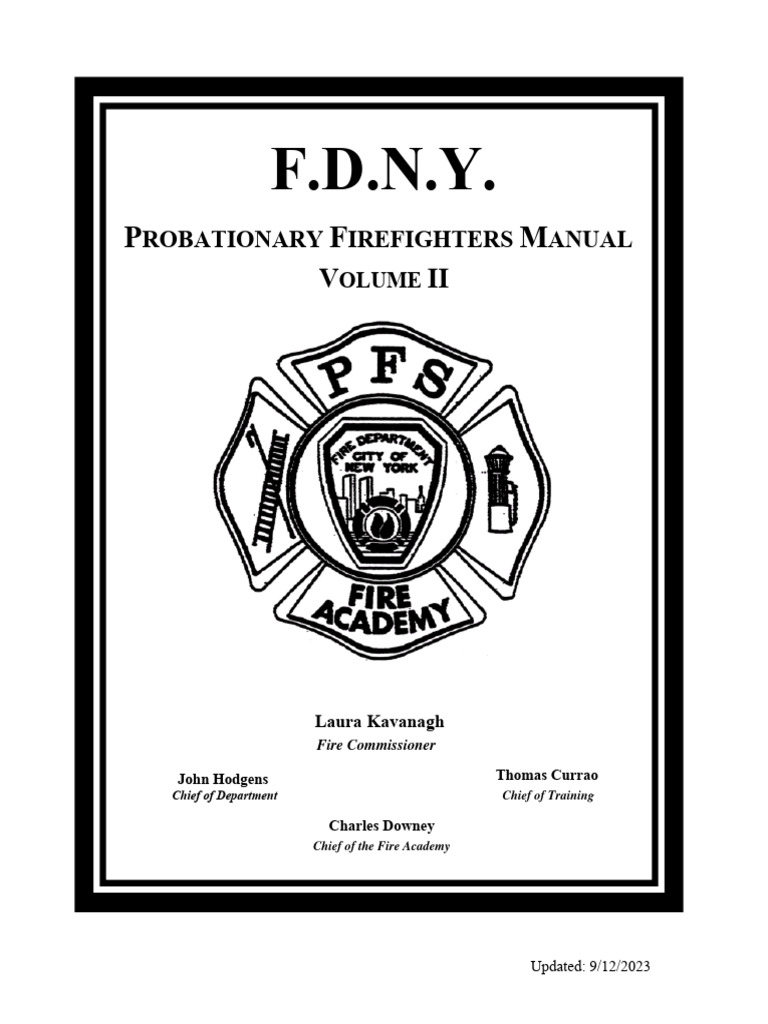 Probationary Firefighter v2 | PDF